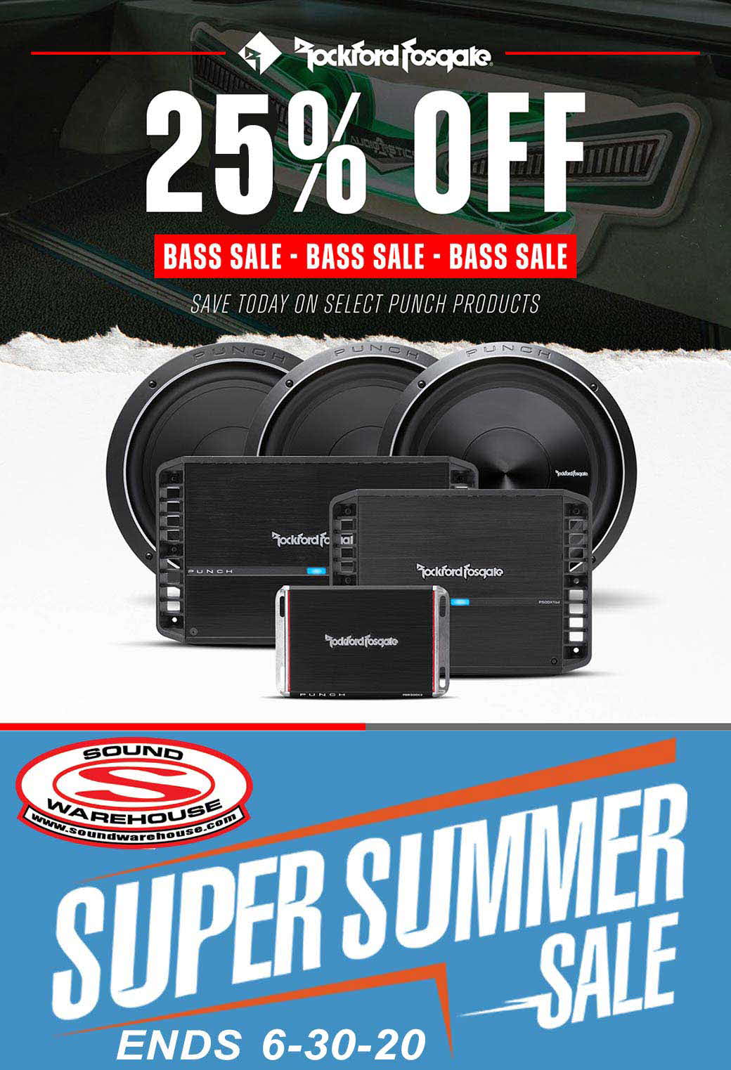 Sound Warehouse City Weekly Advertising