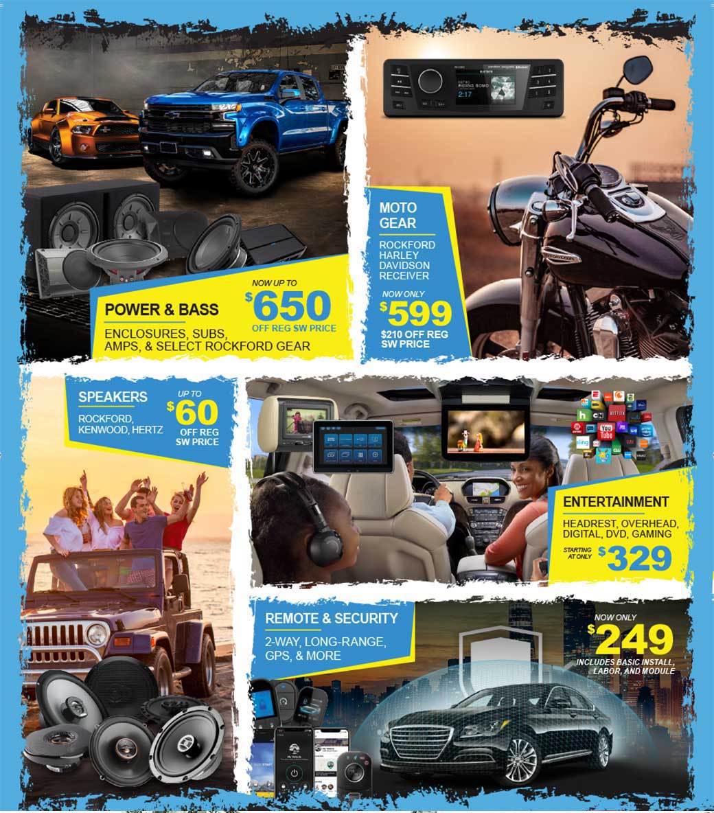 Sound Warehouse City Weekly Advertising