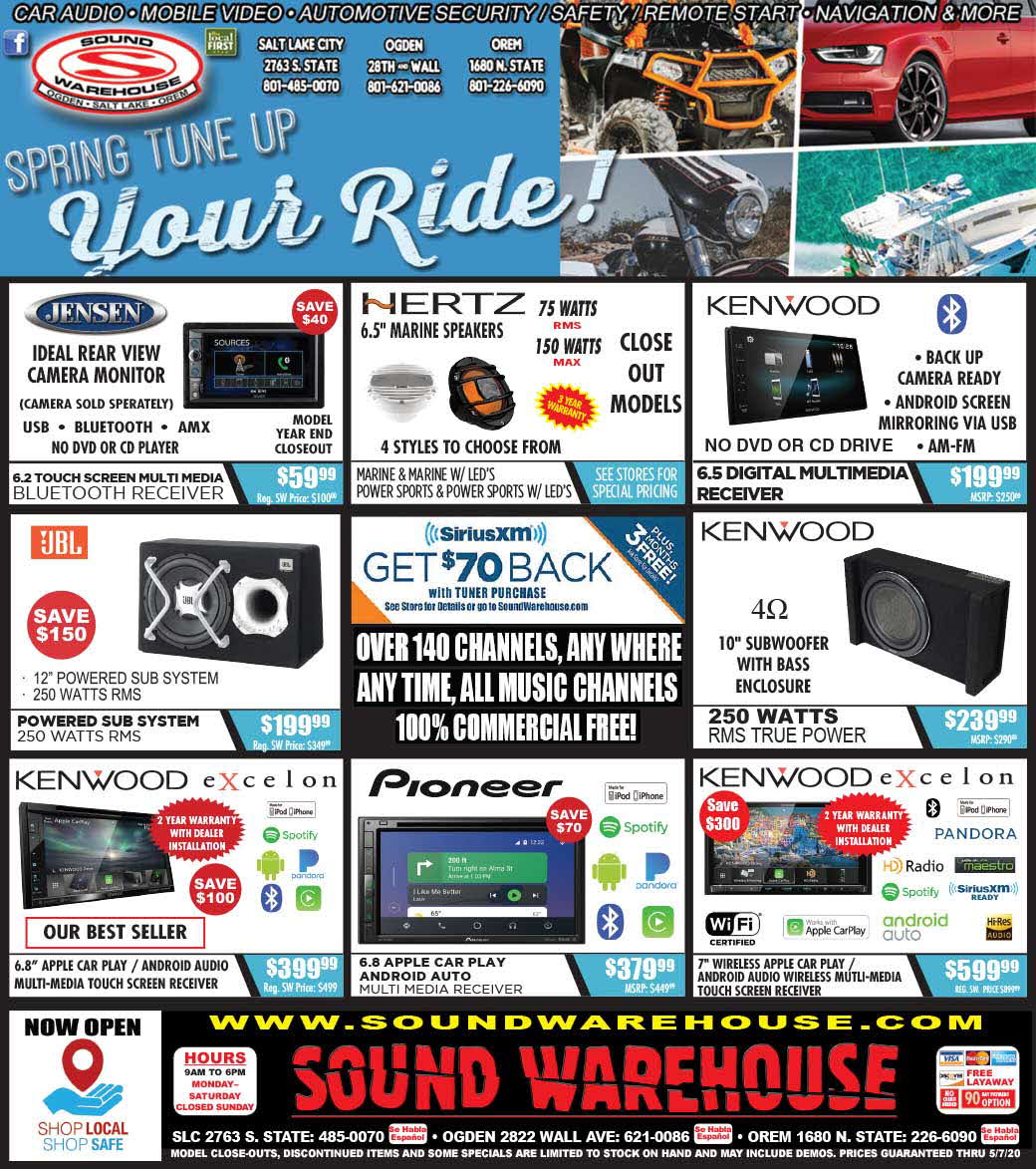Sound Warehouse City Weekly Advertising