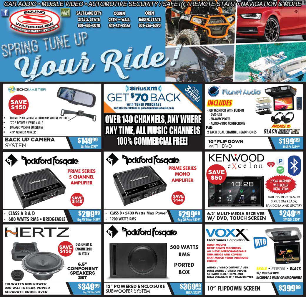 Sound Warehouse City Weekly Advertising