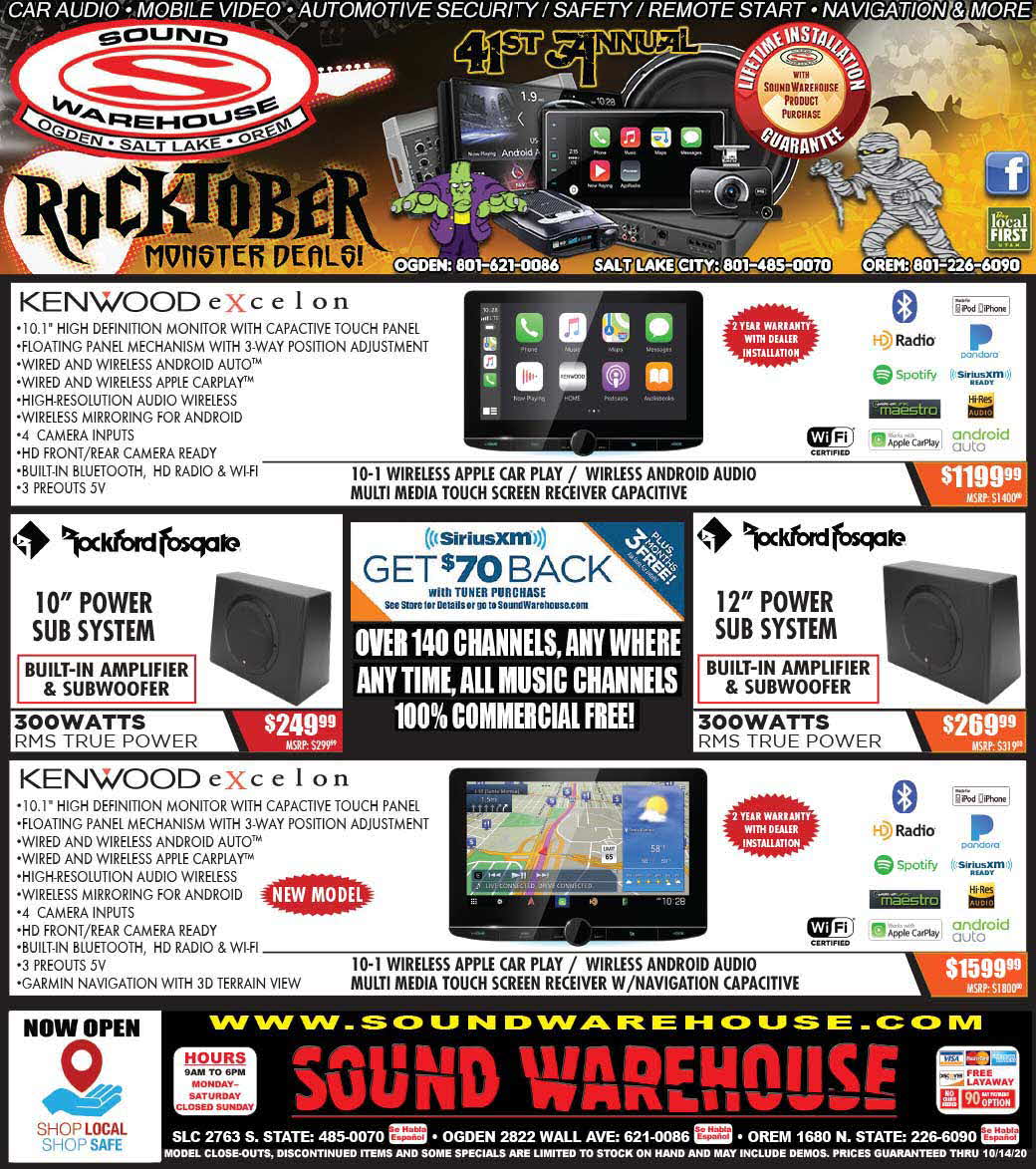 Sound Warehouse City Weekly Advertising