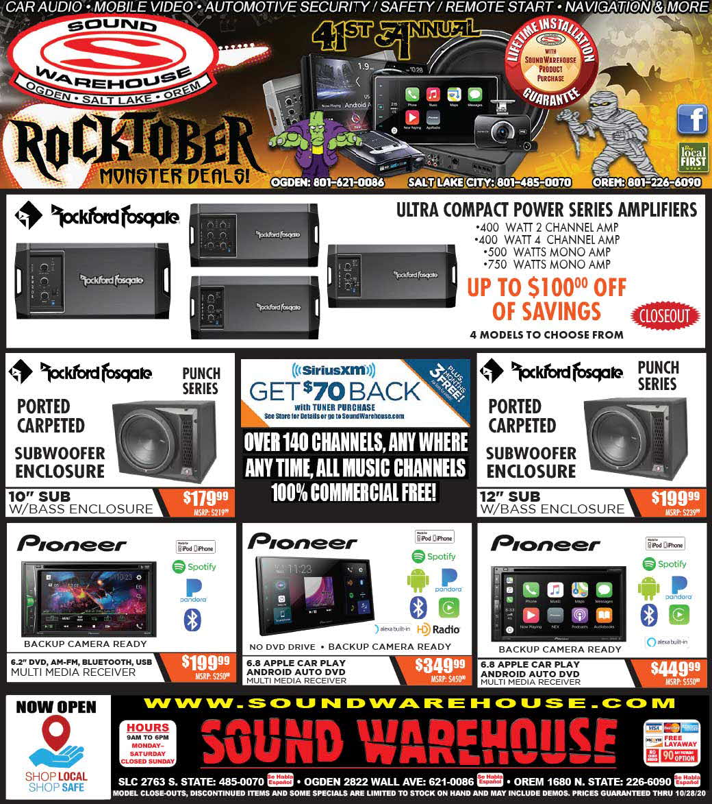 Sound Warehouse City Weekly Advertising