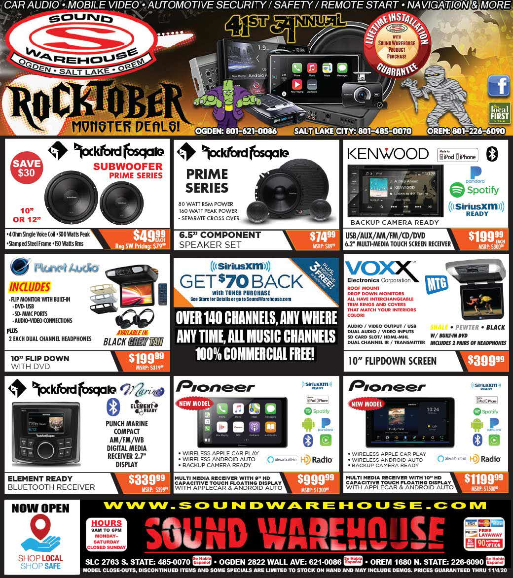 Sound Warehouse City Weekly Advertising