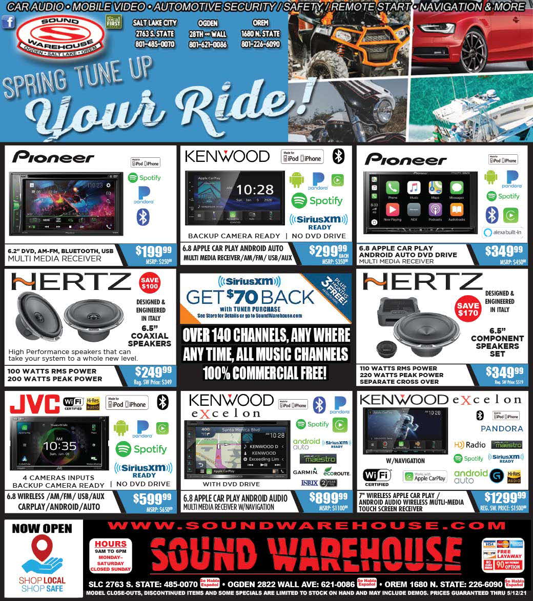 Sound Warehouse City Weekly Advertising