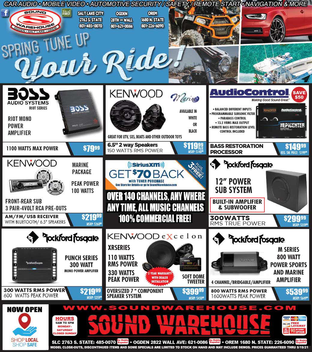 Sound Warehouse City Weekly Advertising
