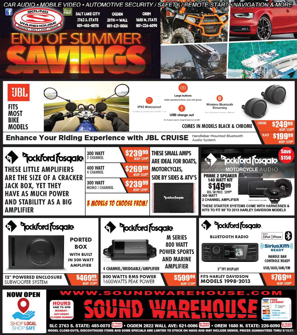Sound Warehouse City Weekly Advertising