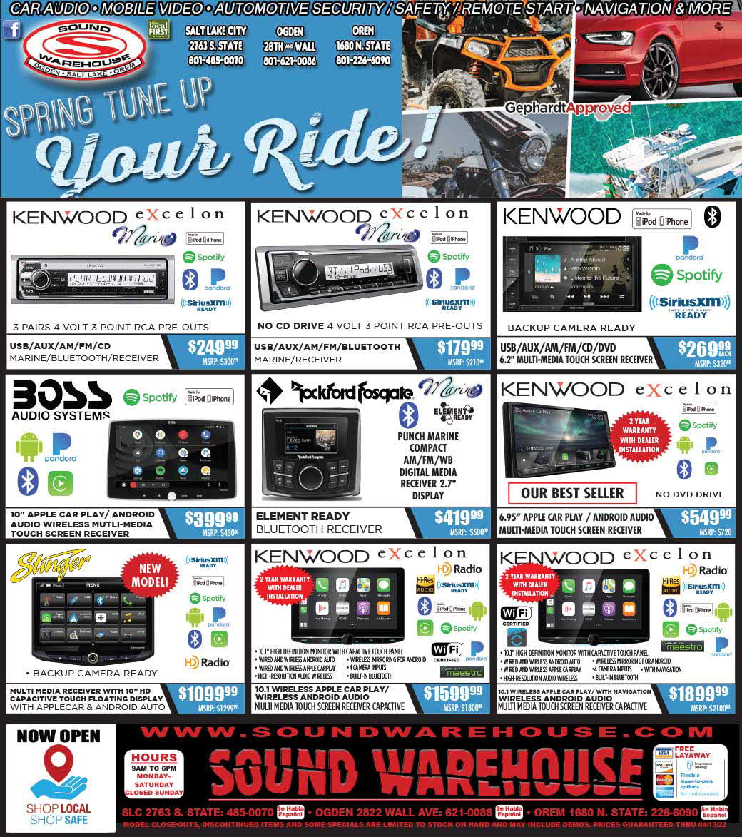 Sound Warehouse City Weekly Advertising