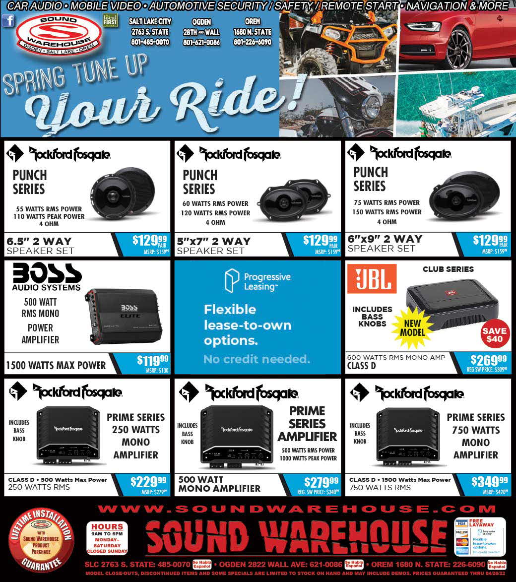 Sound Warehouse City Weekly Advertising