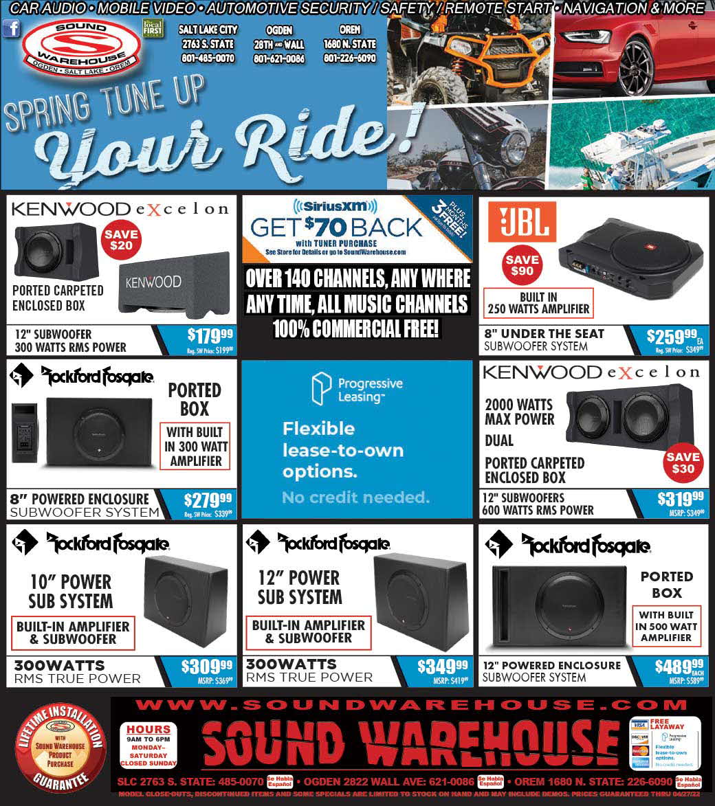 Sound Warehouse City Weekly Advertising